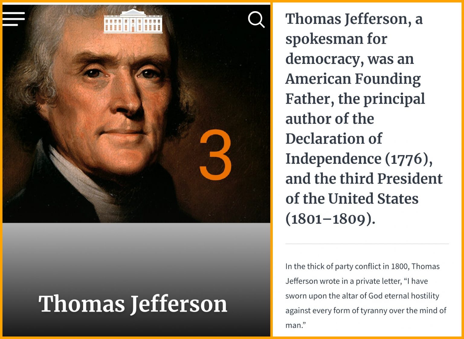 Presidents of the United States of America