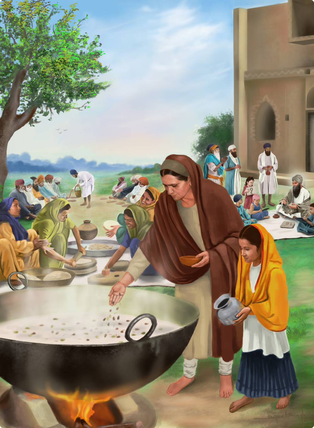 Story of brave Sikh Women the real force behind 10 Sikh Gurus